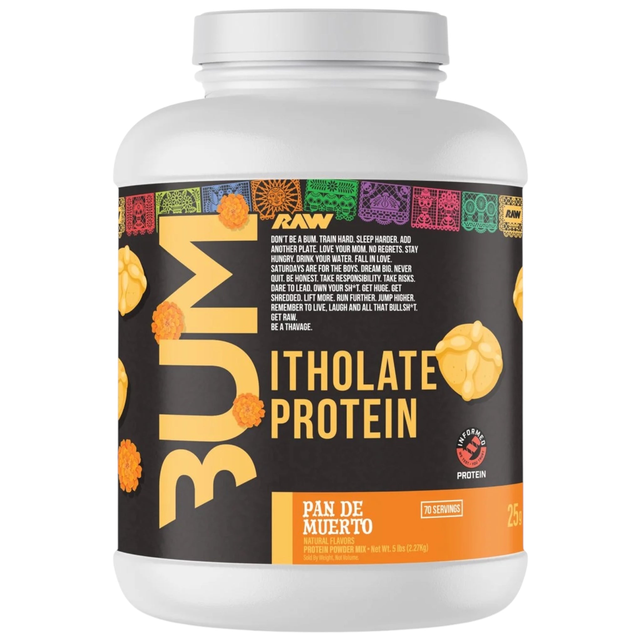 Raw Nutrition Bum Itholate 5 Lbs – Suplementos Alex MX