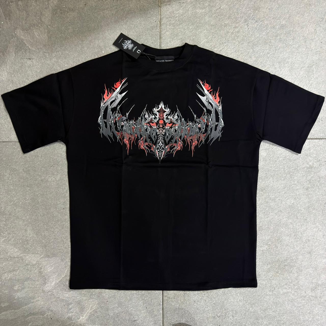 Breathe Divinity Oversized T-Shirt Sephiroth Blood Metal – Suplementos ...